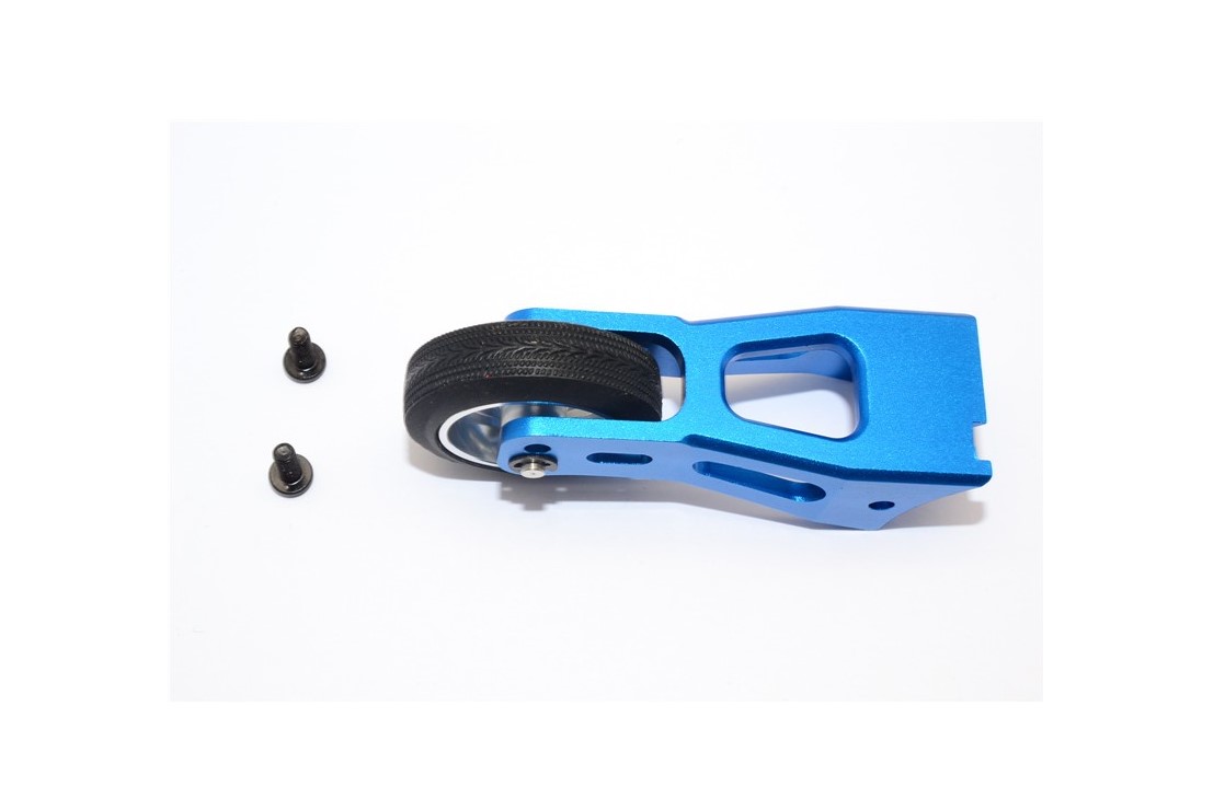 GPM Racing aluminium rear wheelie bar Tamiya Lunch Box 1/10 vintage rc ...