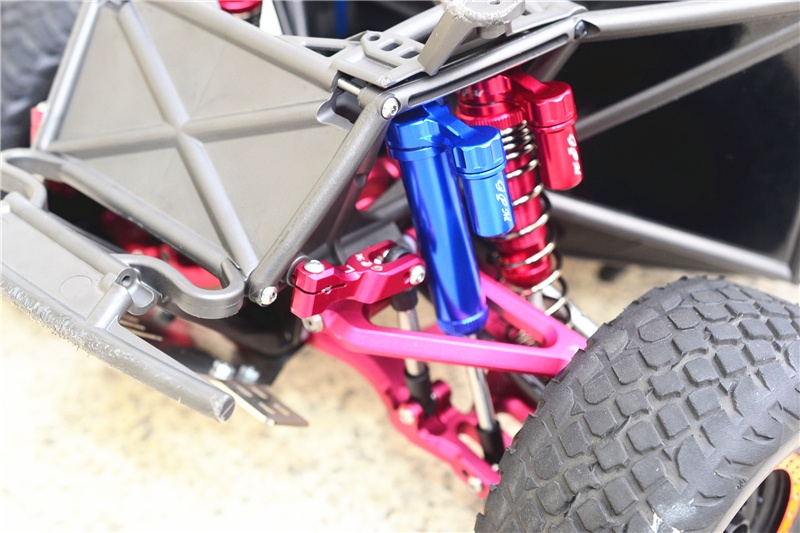 GPM Racing Aluminum Front L Shape Shock Set X4 TRX8450 + TRX8451 ...