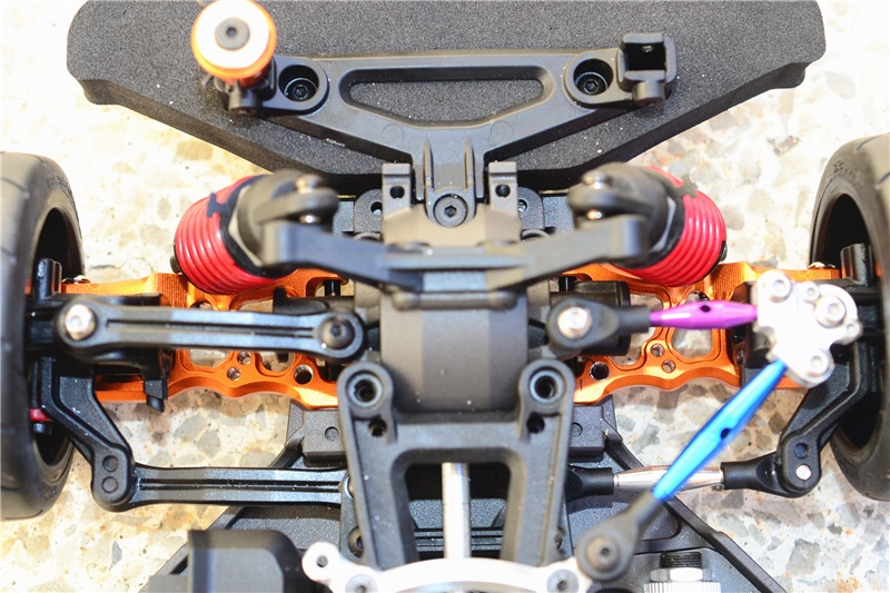 GPM RACING ALUMINUM FRONT SUSPENSION ARMS TRX8333 TRAXXAS 4-TEC ...