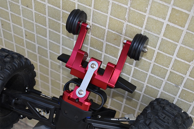 GPM RACING ALUMINUM ADJUSTABLE WHEELIE BAR TRX9078 TRAXXAS HOSS ...