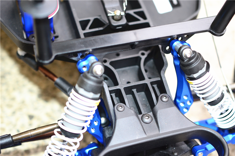 GPM RACING ALUMINUM ADJUSTABLE FRONT SHOCK MOUNT TRX3639 TRAXXAS SLASH ...
