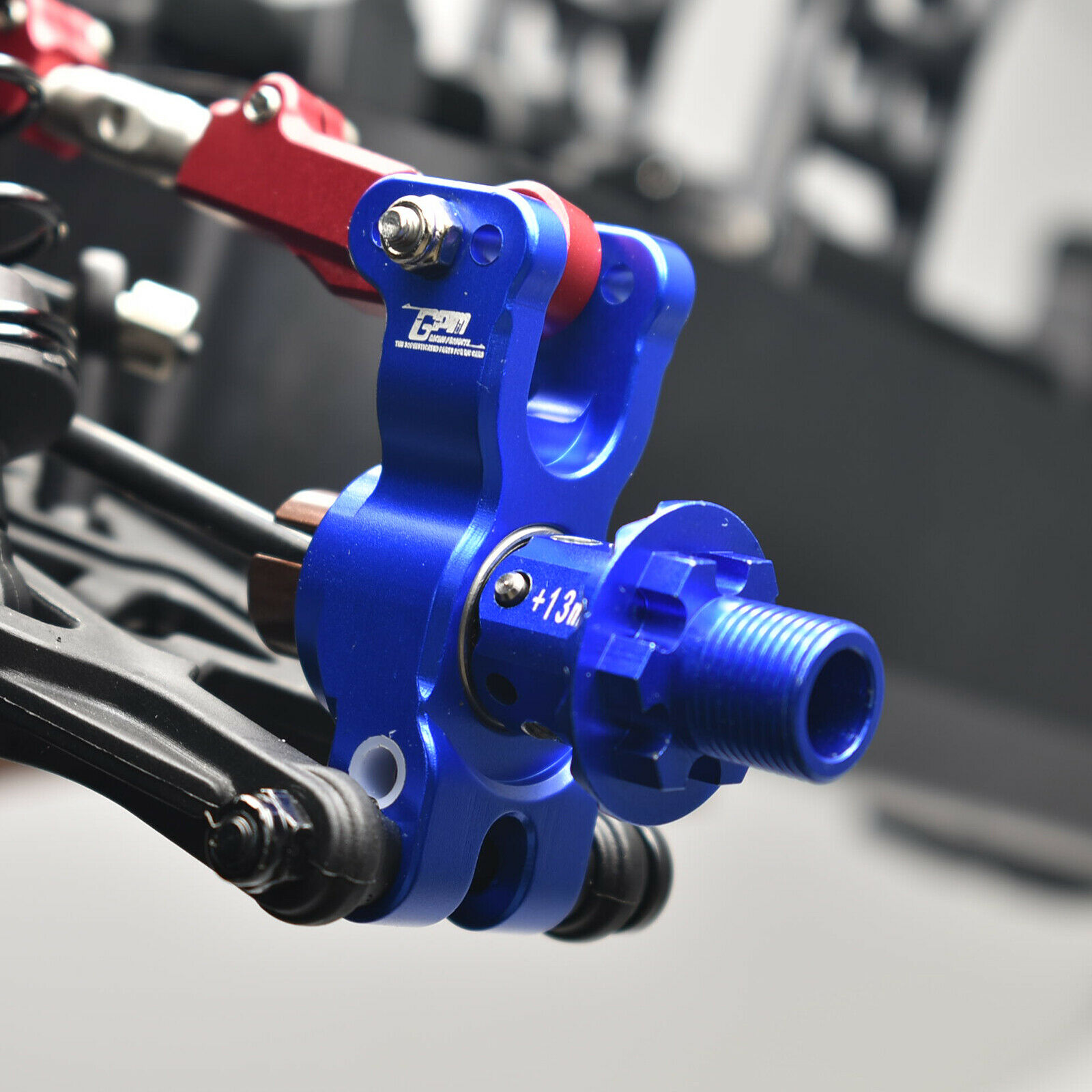 GPM RACING ALUMINUM REAR KNUCKLE ARM CORALLY UPGRADE PARTS C-00180-008 ...