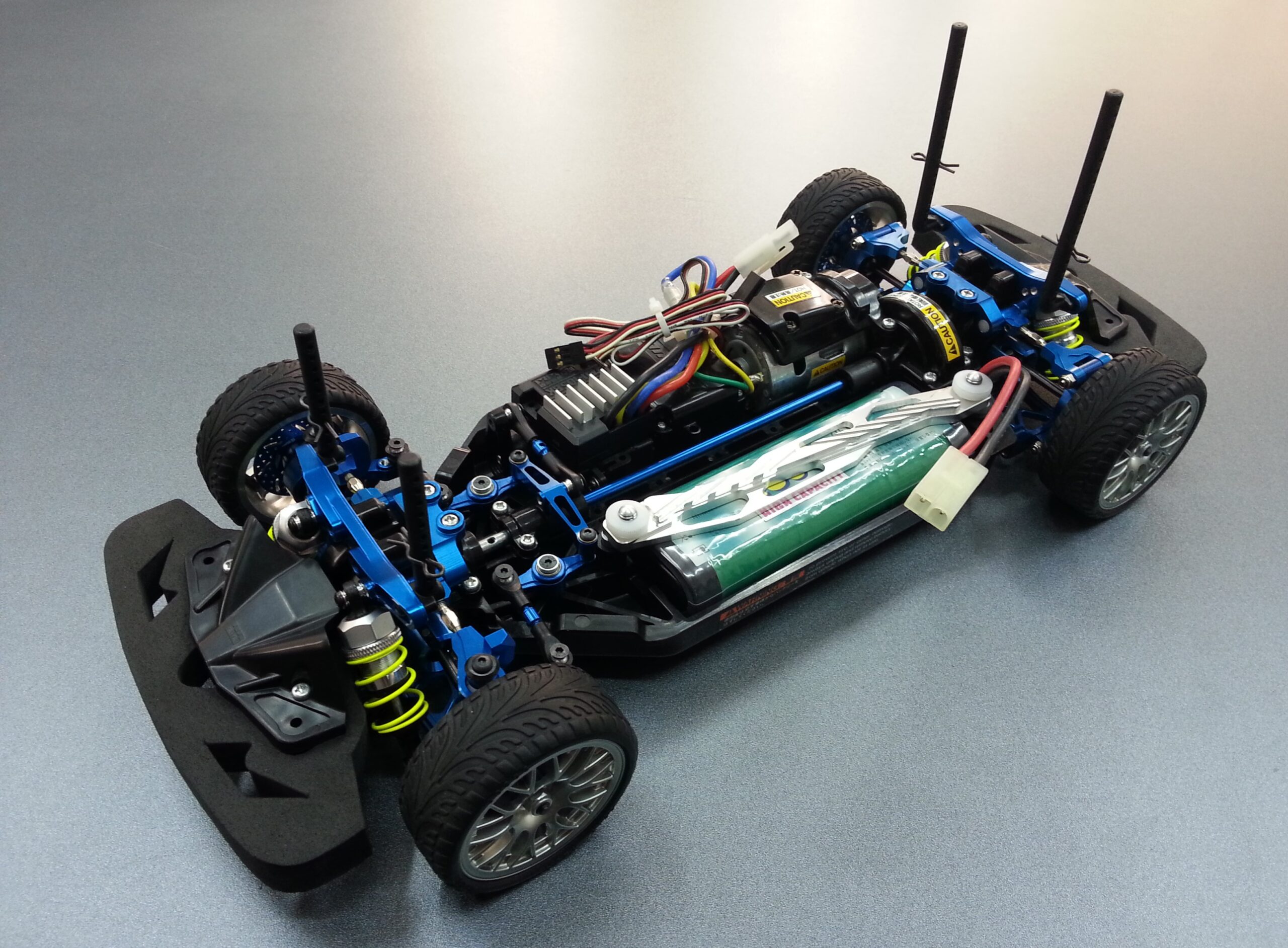 TAMIYA TT-02 & TT-O2B CHASSIS 1/10 ALUMINUM FRONT UPPER SUSPENSION ARMS ...