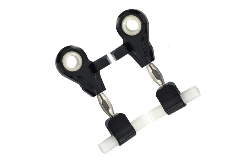 TAMIYA TT-02 & TT-O2B CHASSIS 1/10 ALUMINUM FRONT UPPER SUSPENSION ARMS ...