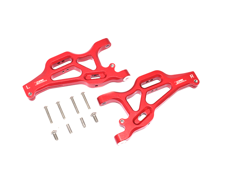 GPM RACING ALUMINUM FRONT LOWER SUSPENSION ARMS ARA330606 ARRMA UPGRADE ...