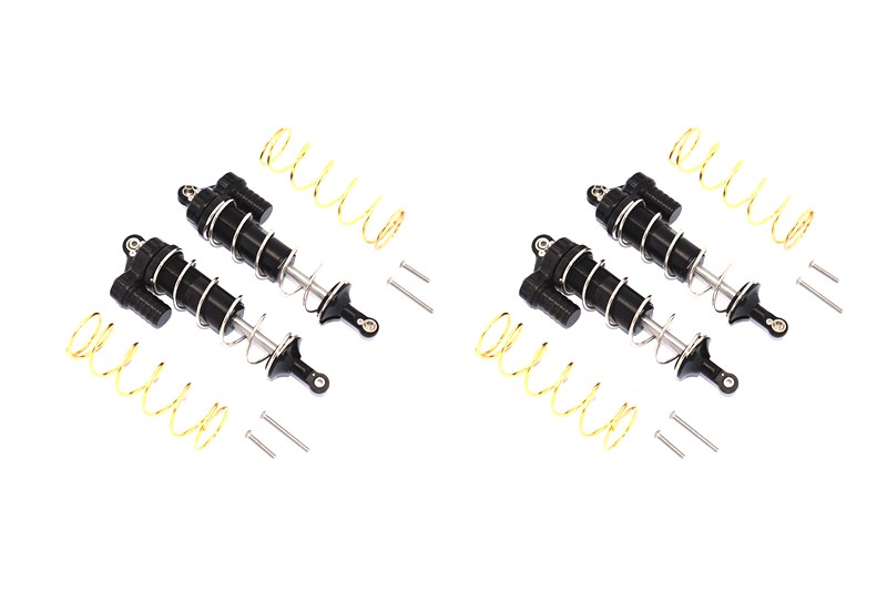 TRAXXAS GT-MAXX 4S WIDEMAXX 1/10 CNC ALLOY L HAPE SHOCKS X4 FRONT ...