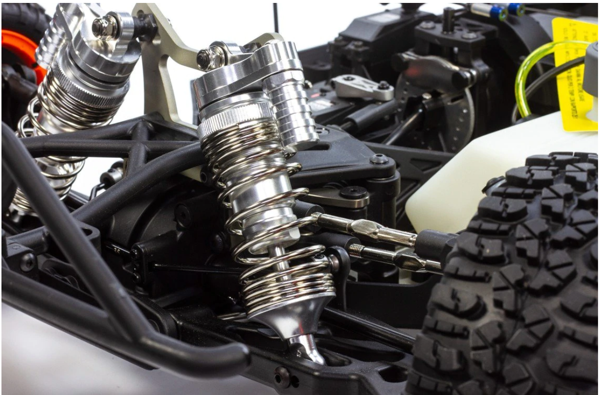 GPM RACING ALUMINUM L - SHAPE PIGGYBACK FRONT THICKENED SPRING SHOCKS ...