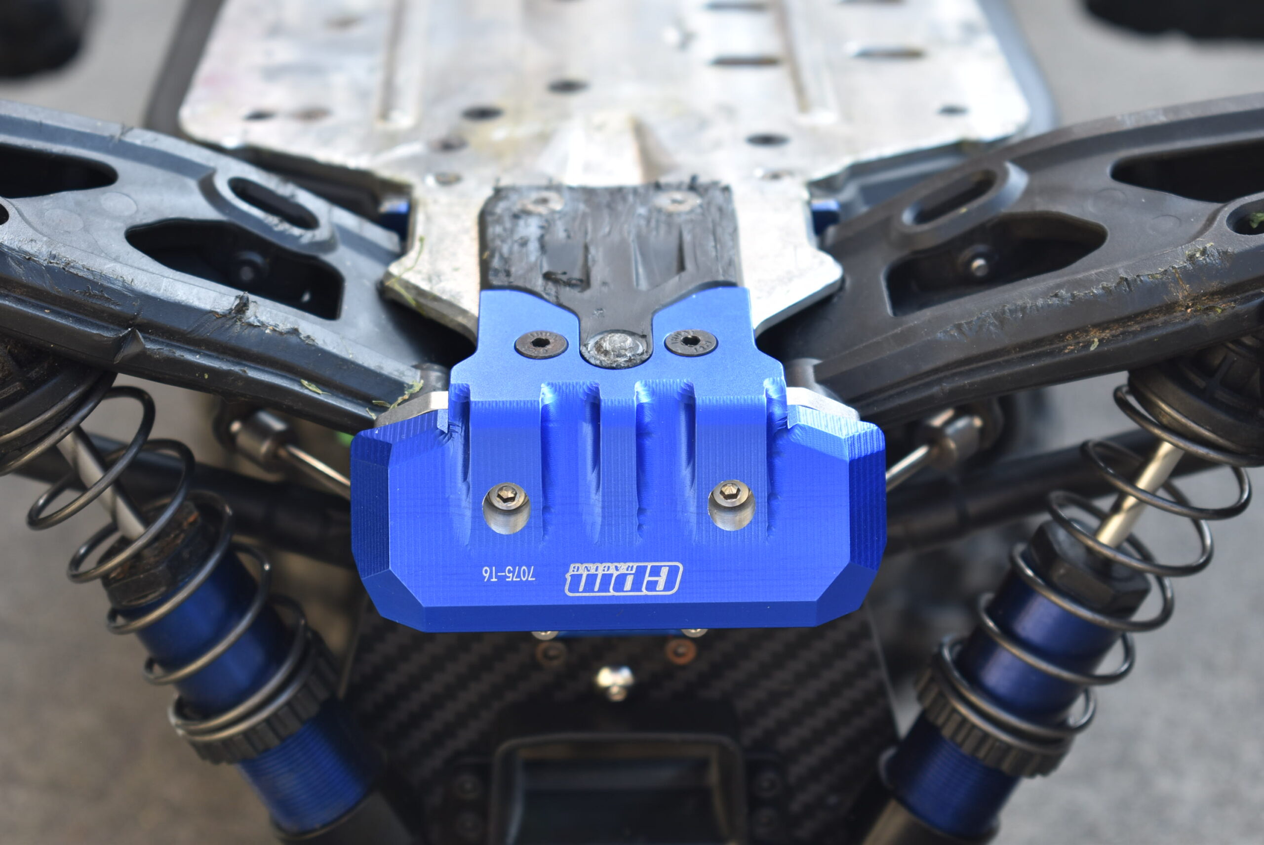 TRAXXAS SLEDGE VXL 6S ALLOY 7075-T6 FRONT BUMPER GPM RACING UPGRADE ...
