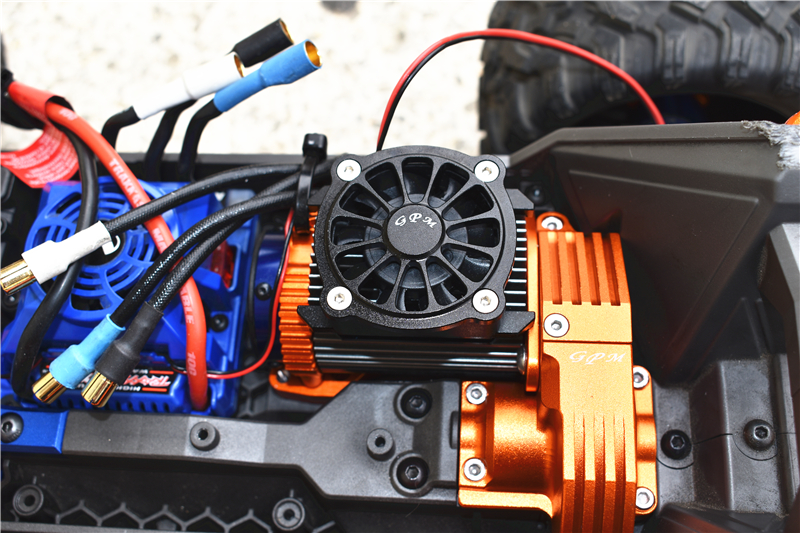 TRAXXAS MAXX 4S WIDEMAXX MAXX SLASH 6S 1/10 CNC ALLOY COOLING FAN KIT ...