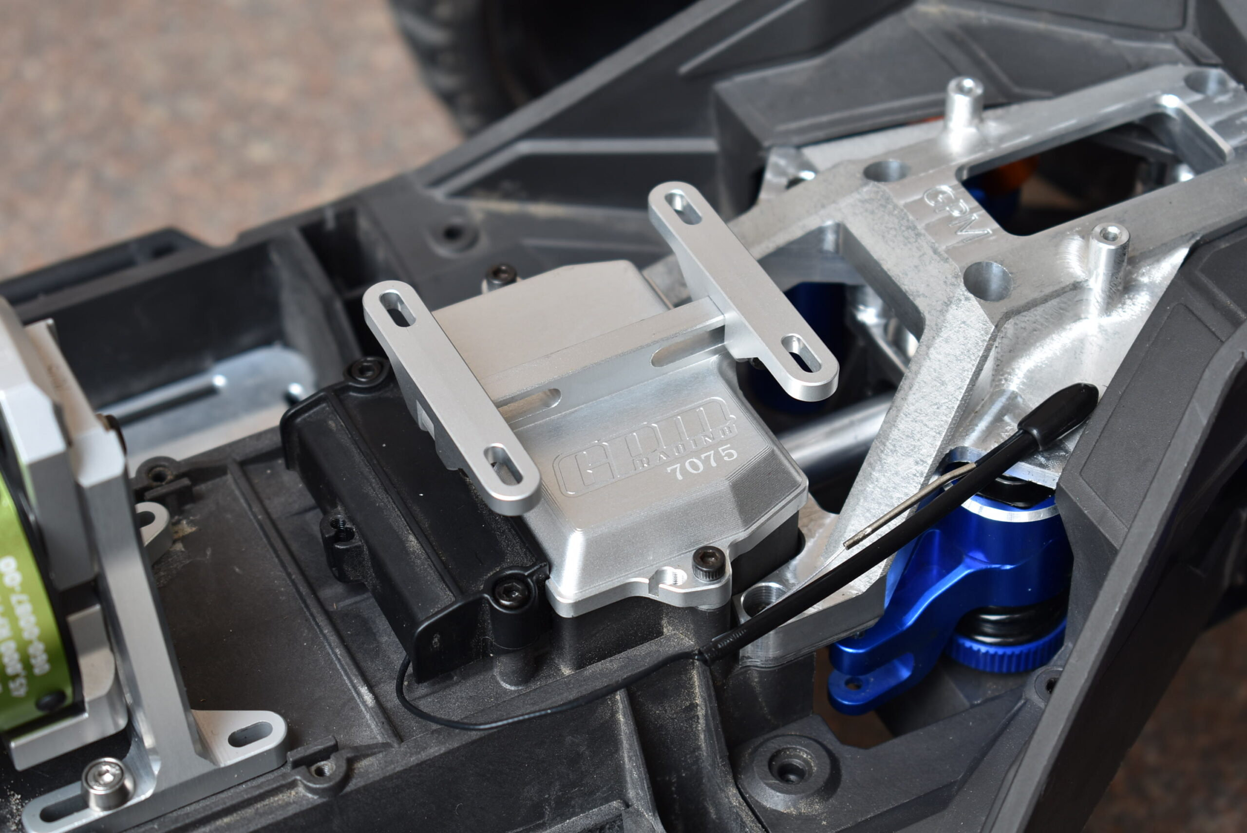 TRAXXAS MAXX 8S WIDEMAXX 1/5 XRT VXL 8S CNC ALLOY 7075 RECEIVER BOX ...