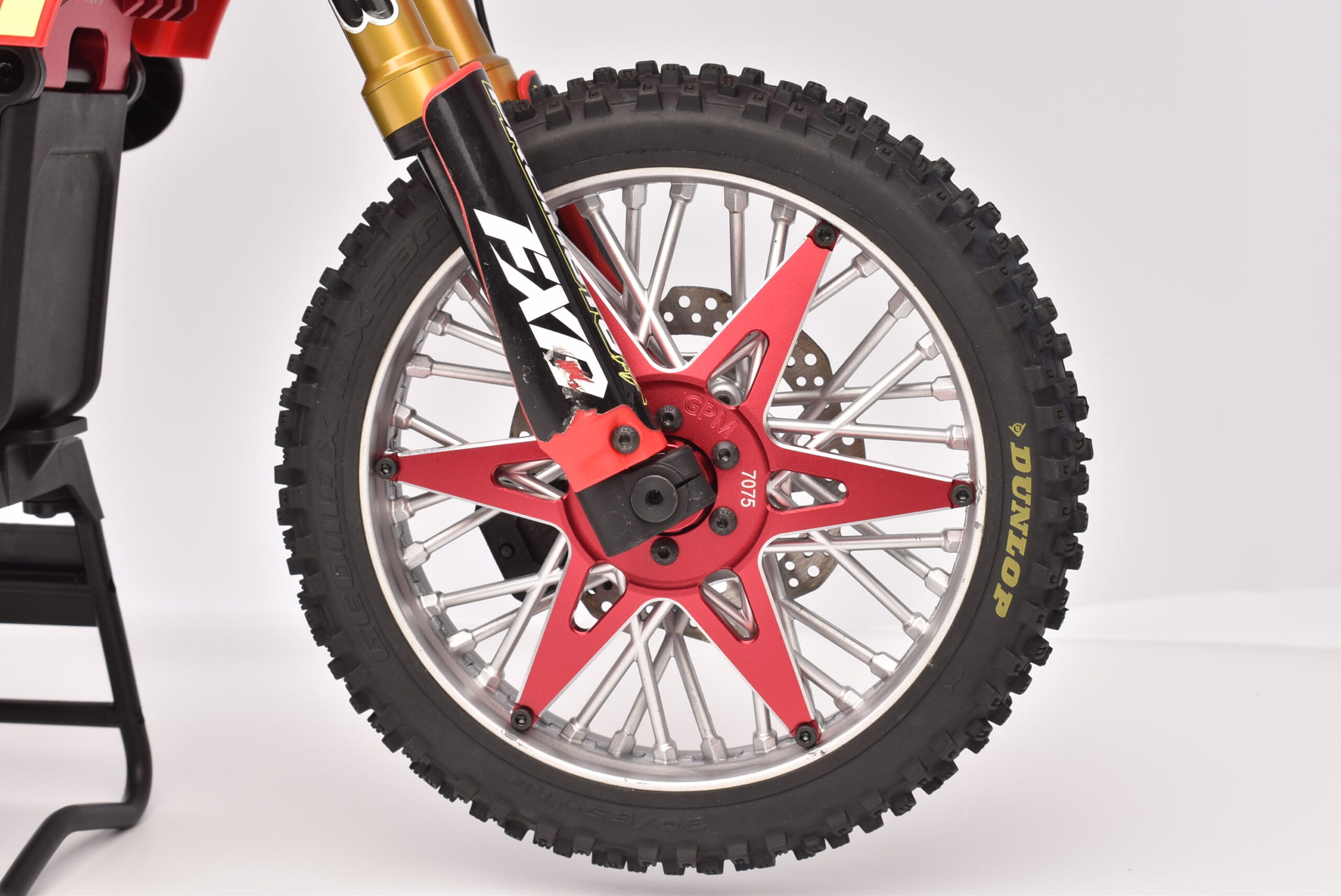 LOSI PROMOTO MX MOTORCYCLE 1/4 ALLOY 7075 FRONT & REAR WHEEL ...