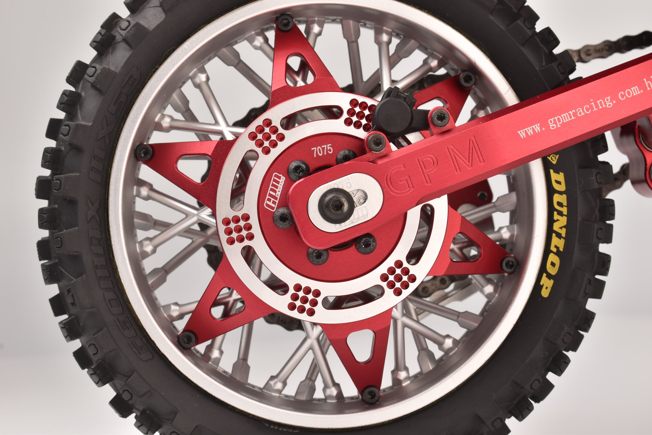 LOSI PROMOTO MX MOTORCYCLE 1/4 ALLOY 7075 FRONT & REAR WHEEL ...