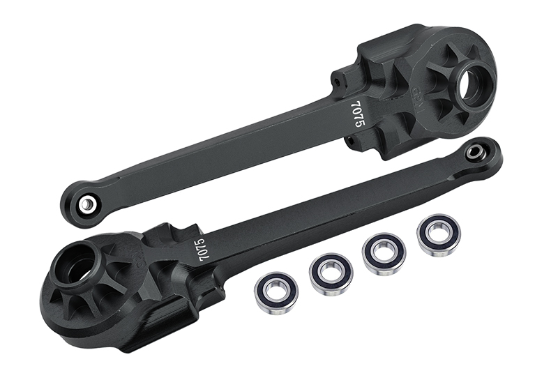 TAMIYA BBX BB-01 CHASSIS 2WD 1/10 CNC ALLOY 7075 REAR SUSPENSION ARMS ...