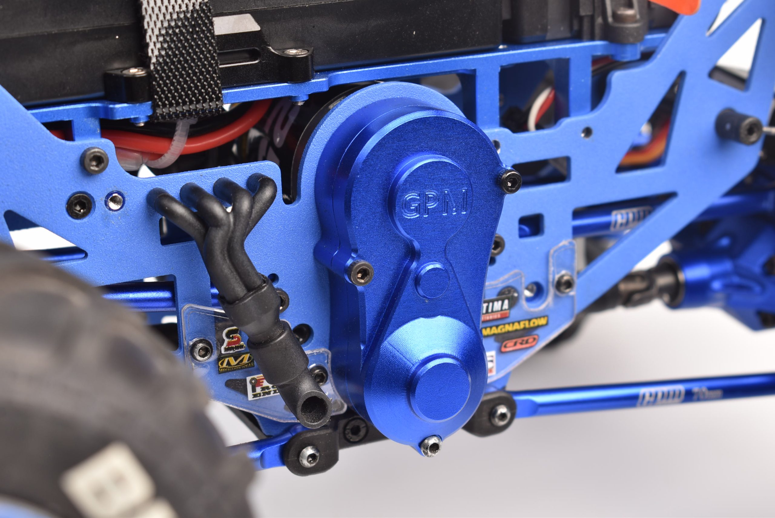 LOSI LMT MINI 1/18 CNC ALLOY 7075 CENTER GEARBOX COVER GPM UPGRADE ...