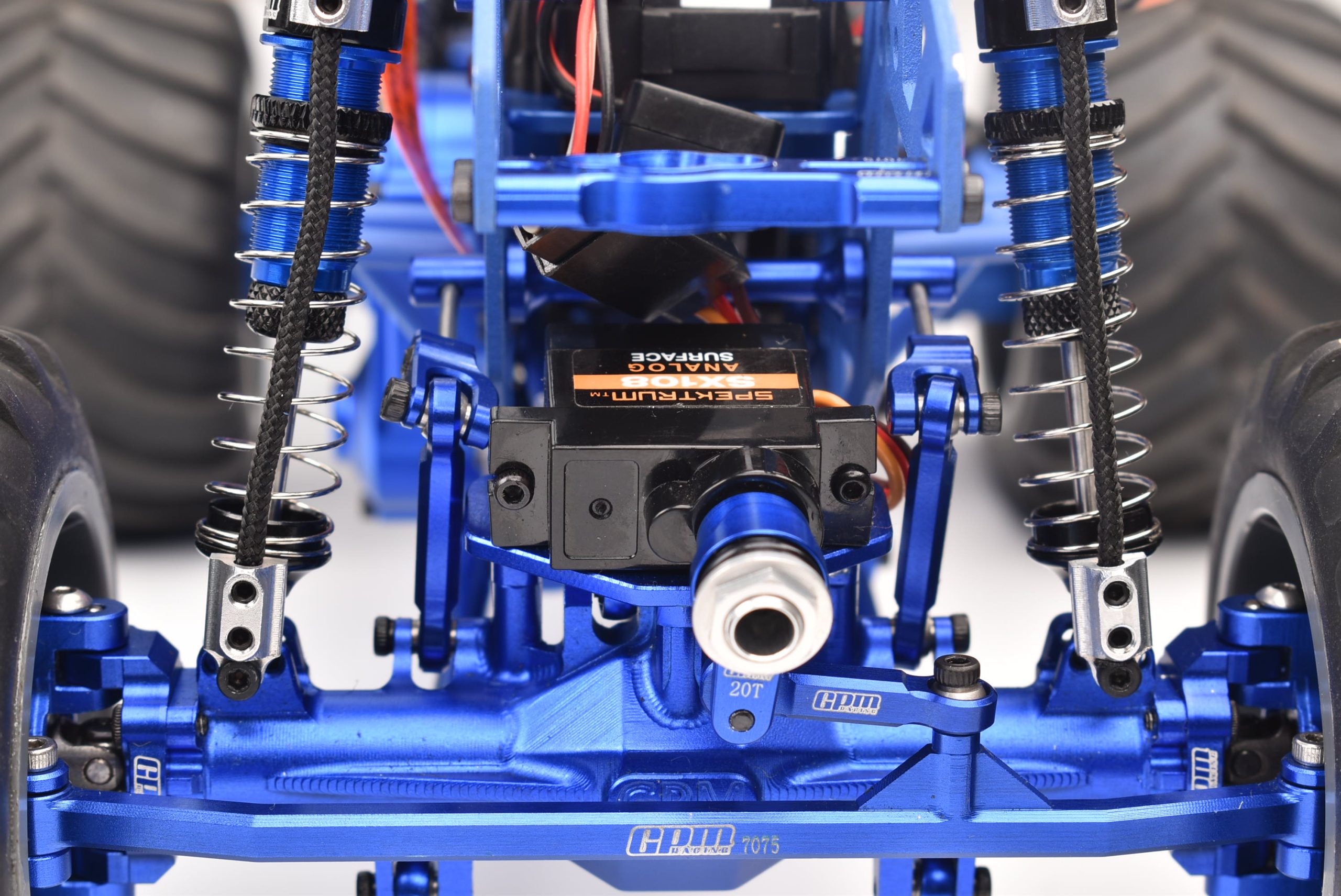 LOSI LMT MINI 1/18 CNC ALLOY 7075 FRONT & REAR SWAY BAR SET GPM UPGRADE ...