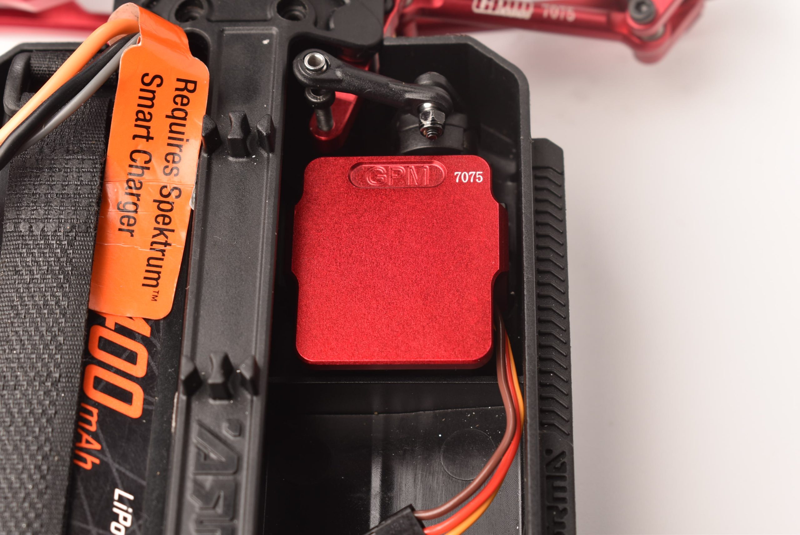ARRMA TYPHON 380 GRANITE 1/18 CNC ALLOY 7075 SERVO MOUNT GPM UPGRADE ...